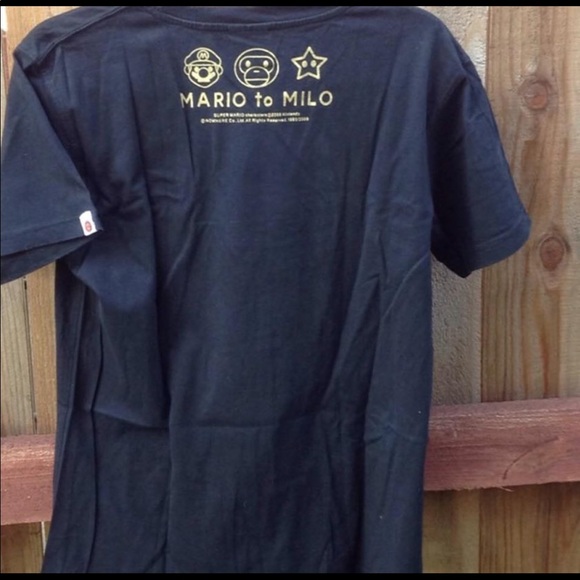 Bape | Shirts | 208 Limited Edition Milo By Bape Super Mario | Poshmark